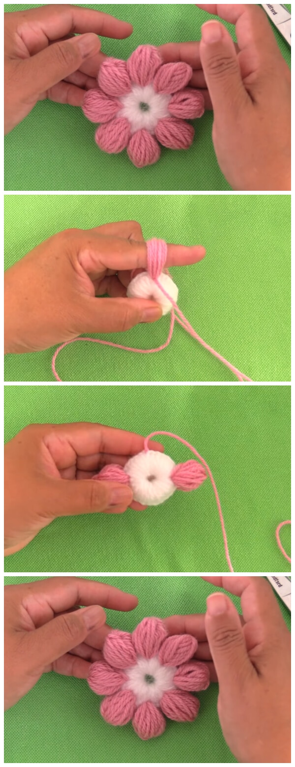 Needle Woven Flowers - Learn to Crochet - Crochet Kingdom